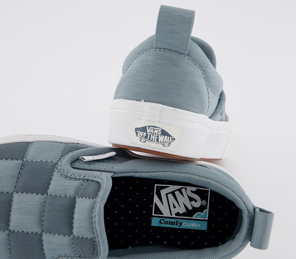 Vans Comfycush Slip On Trainers Sensory Squishy Check Autism Awareness ...