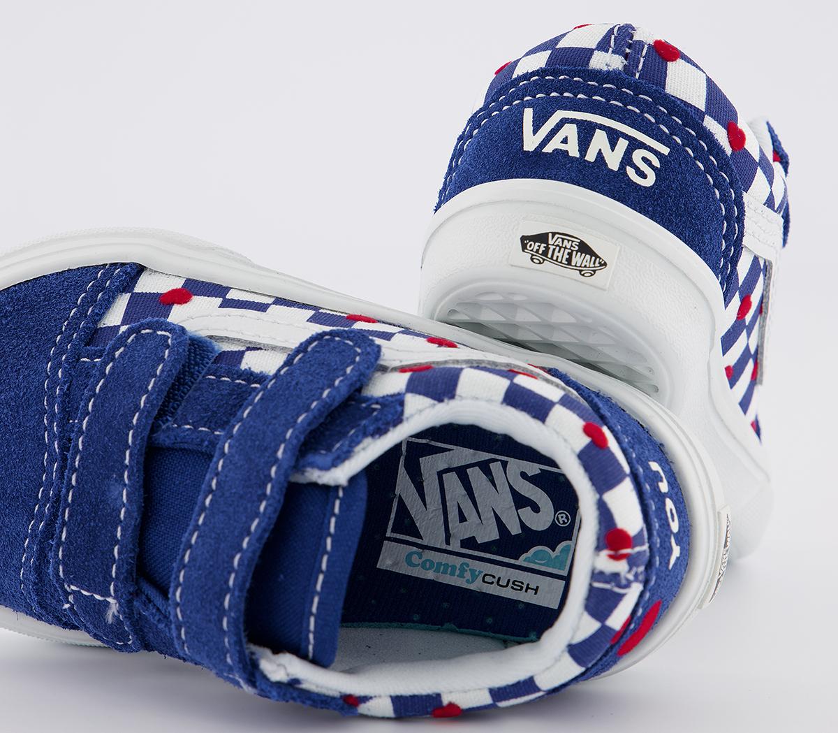 Vans Comfycush Old Skool V (t) Vans Heart True Blue Autism Awareness ...