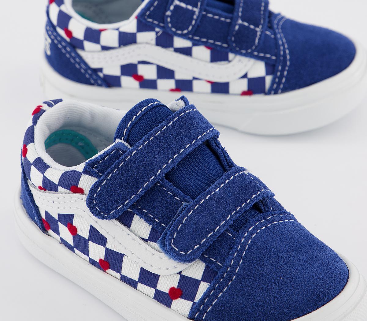 Vans Comfycush Old Skool V (t) Vans Heart True Blue Autism Awareness ...