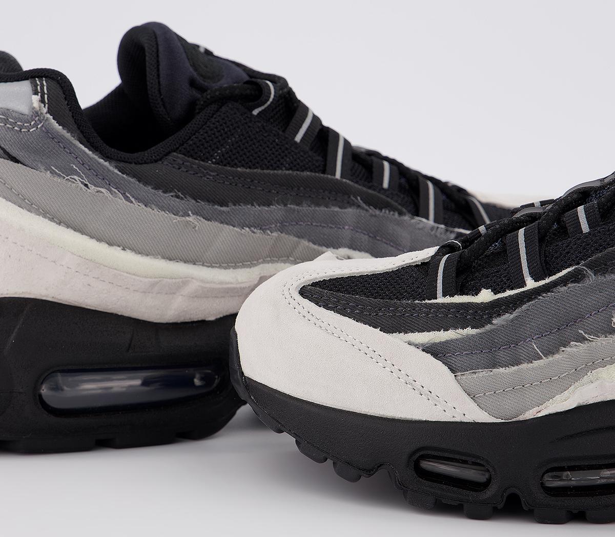 Comme Des Garcons Cdg Air Max 95 Trainers Grey Multi - Nike Air Max 95