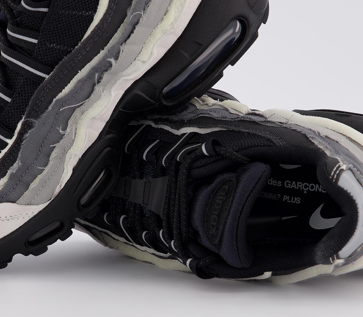 Comme Des Garcons Cdg Air Max 95 Trainers Grey Multi - Nike Air Max 95