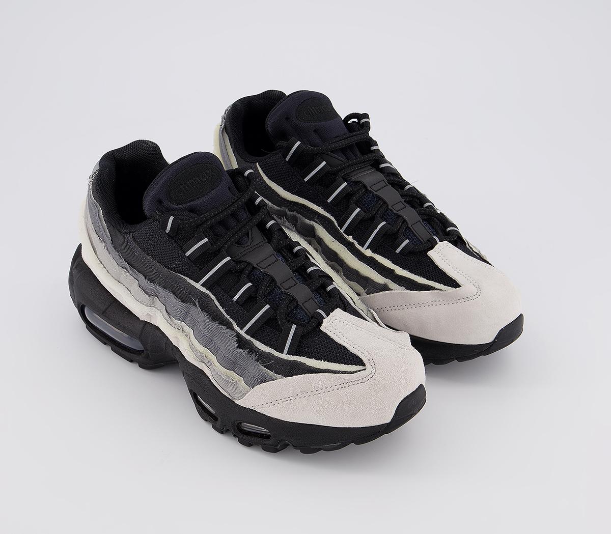 Comme Des Garcons Cdg Air Max 95 Trainers Grey Multi - Nike Air Max 95