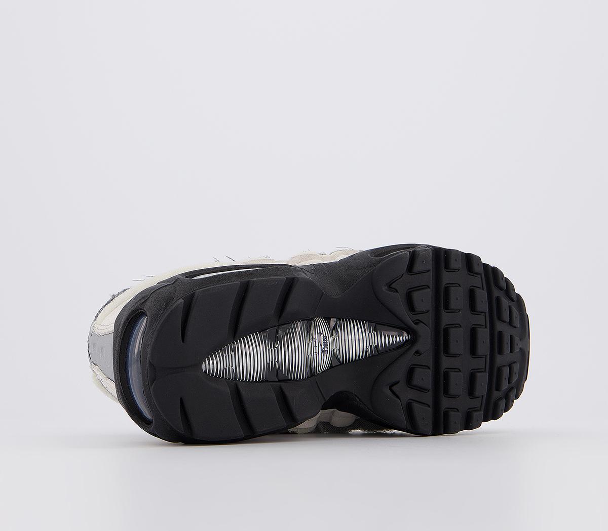 Comme Des Garcons Cdg Air Max 95 Trainers Grey Multi - Nike Air Max 95