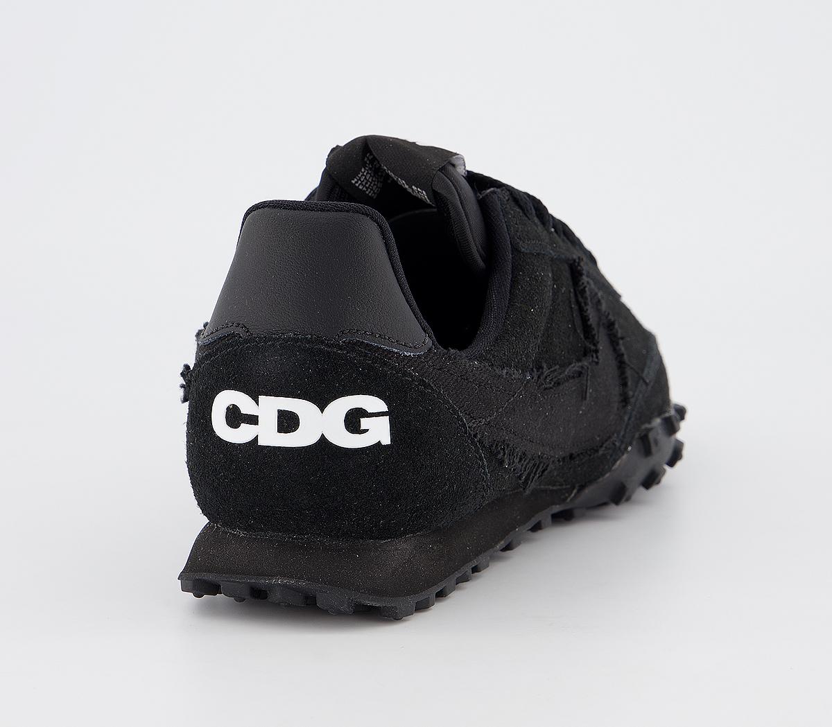Comme Des Garcons Cdg Waffle Racer Trainers Cdg Black - Women's Premium ...