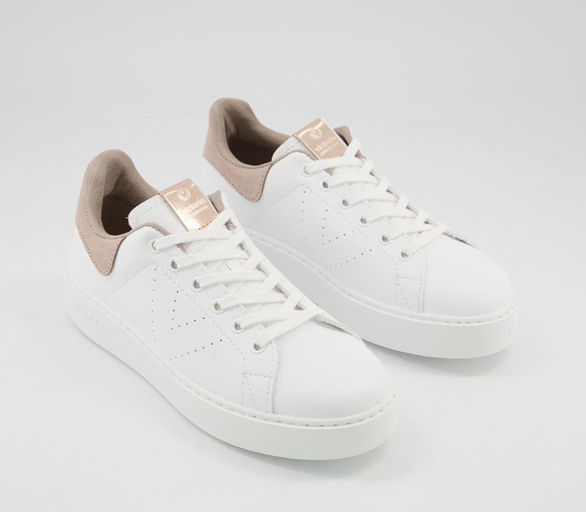 Victoria Utopia Trainers White Pink - Women's Trainers