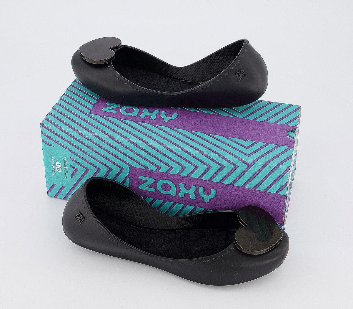 Zaxy Start Love Pumps Black - Women's Vegan Shoes