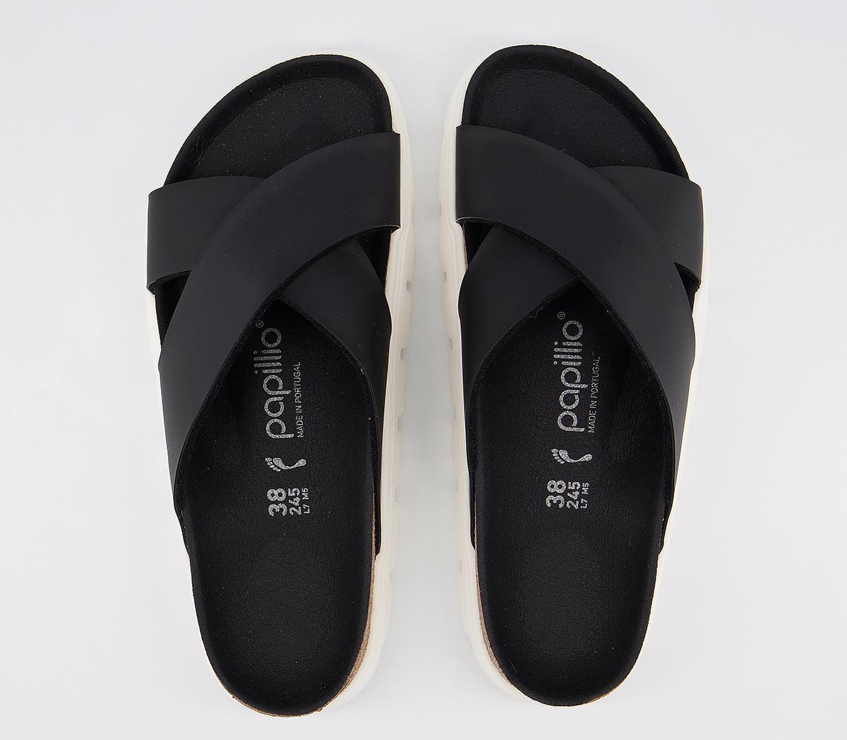BIRKENSTOCK Papillio Chunky Daytona Sandals Damasko Black - Women’s Sandals
