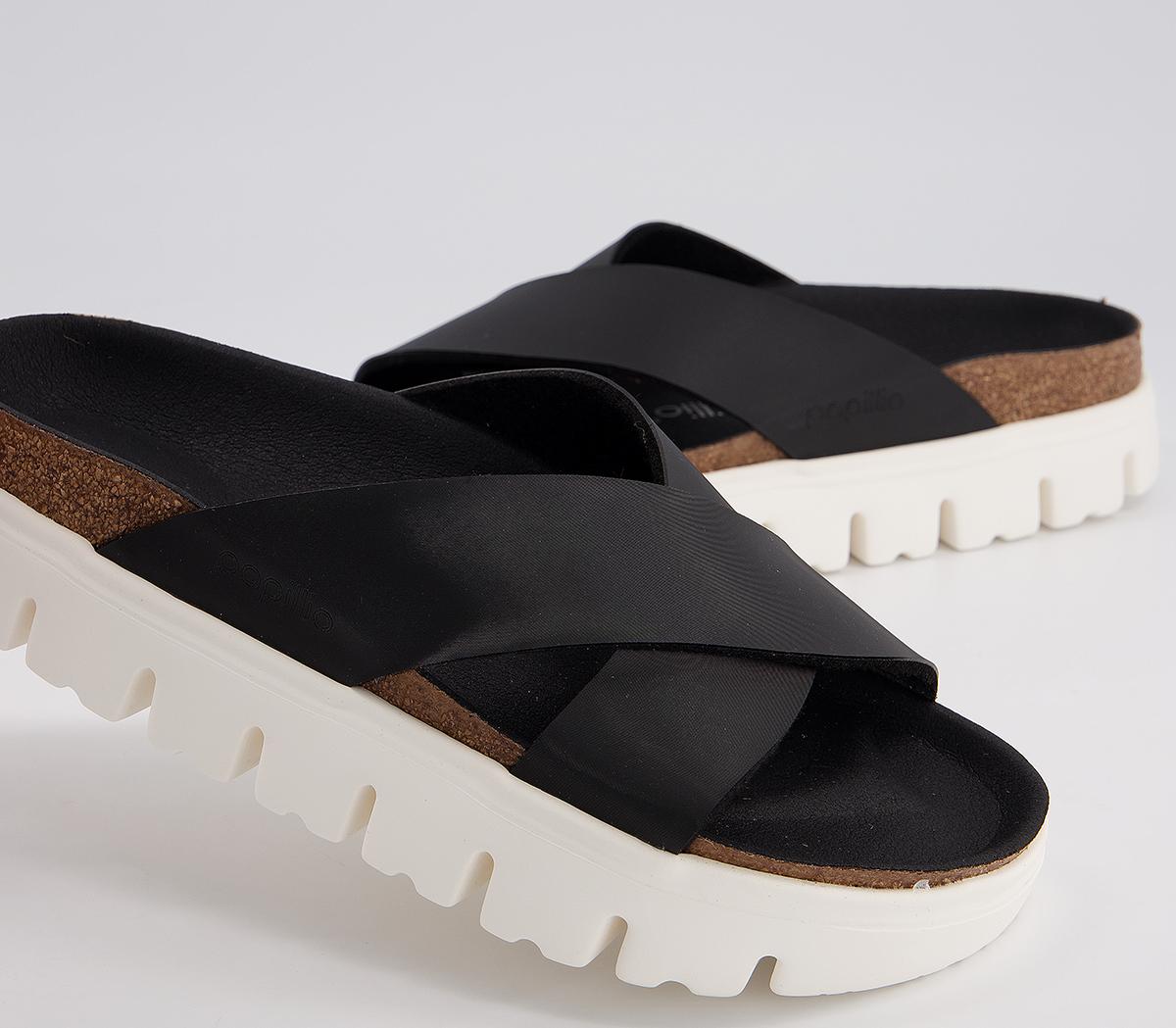BIRKENSTOCK Papillio Chunky Daytona Sandals Damasko Black - Women’s Sandals