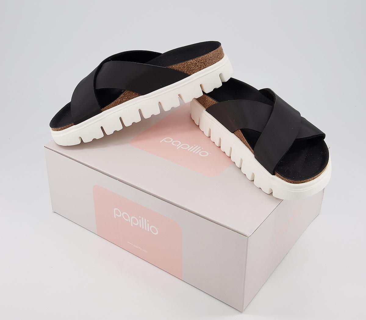 BIRKENSTOCK Papillio Chunky Daytona Sandals Damasko Black - Women’s Sandals