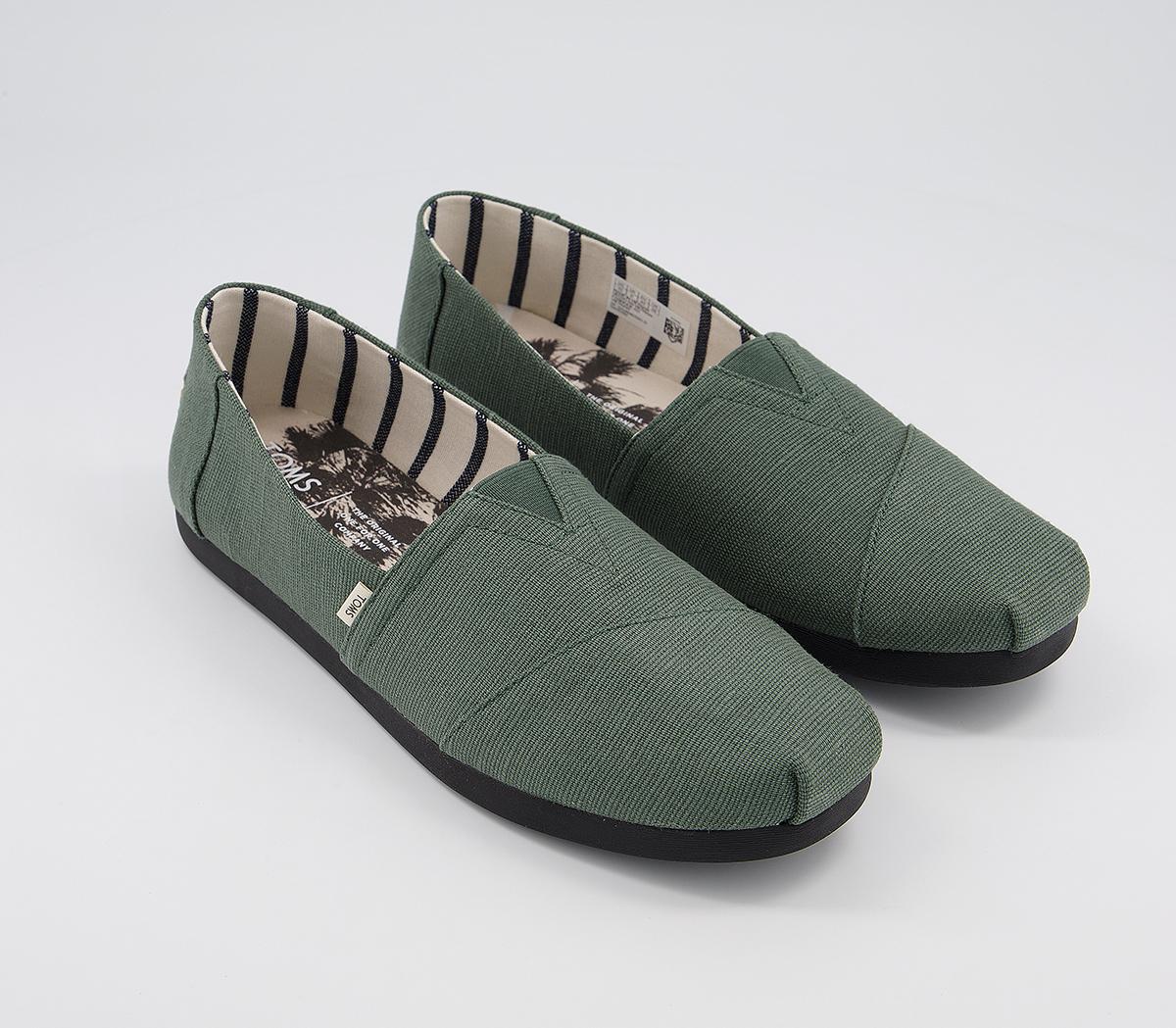 TOMS Toms Classic Alpargata Bonsai Green Heritage - Men's Casual Shoes