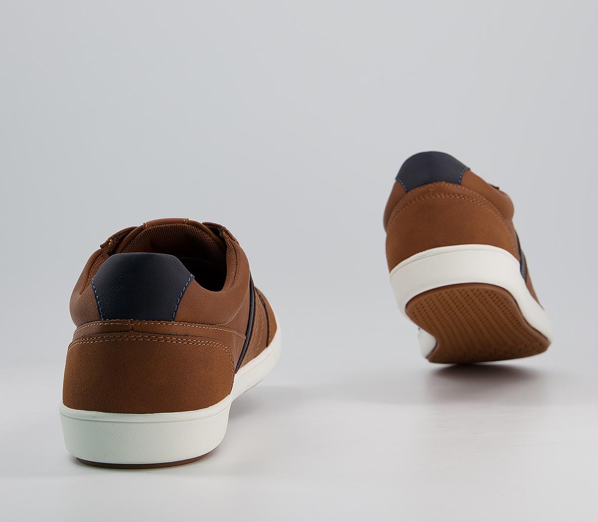 OFFICE Casper Trainers Tan - Men's Casual Shoes
