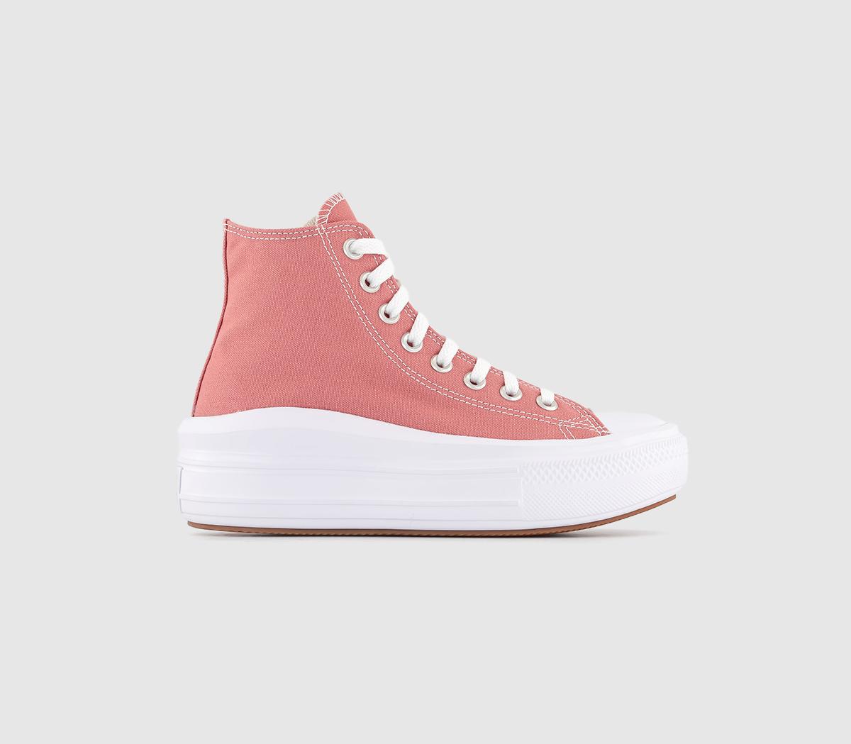 Converse All Star Move Trainers Ritual Rose White White - Women's Trainers