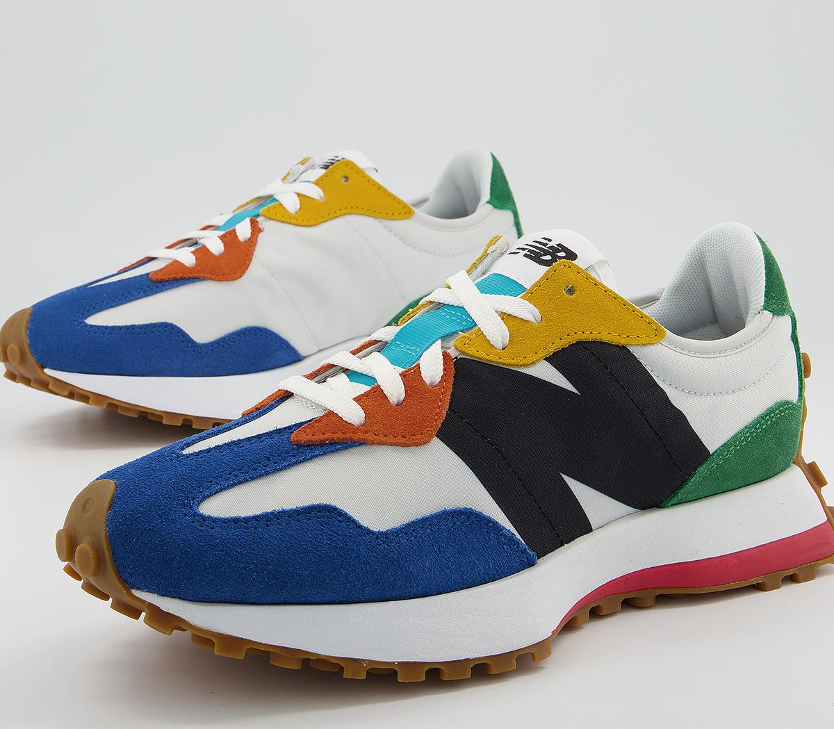 New Balance 327 Trainers White Multi - Unisex Sports