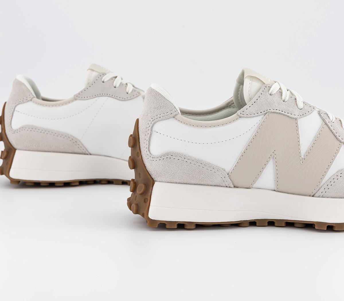 New Balance 327 Trainers Timerwolf White Off White Cream - Women's Trainers