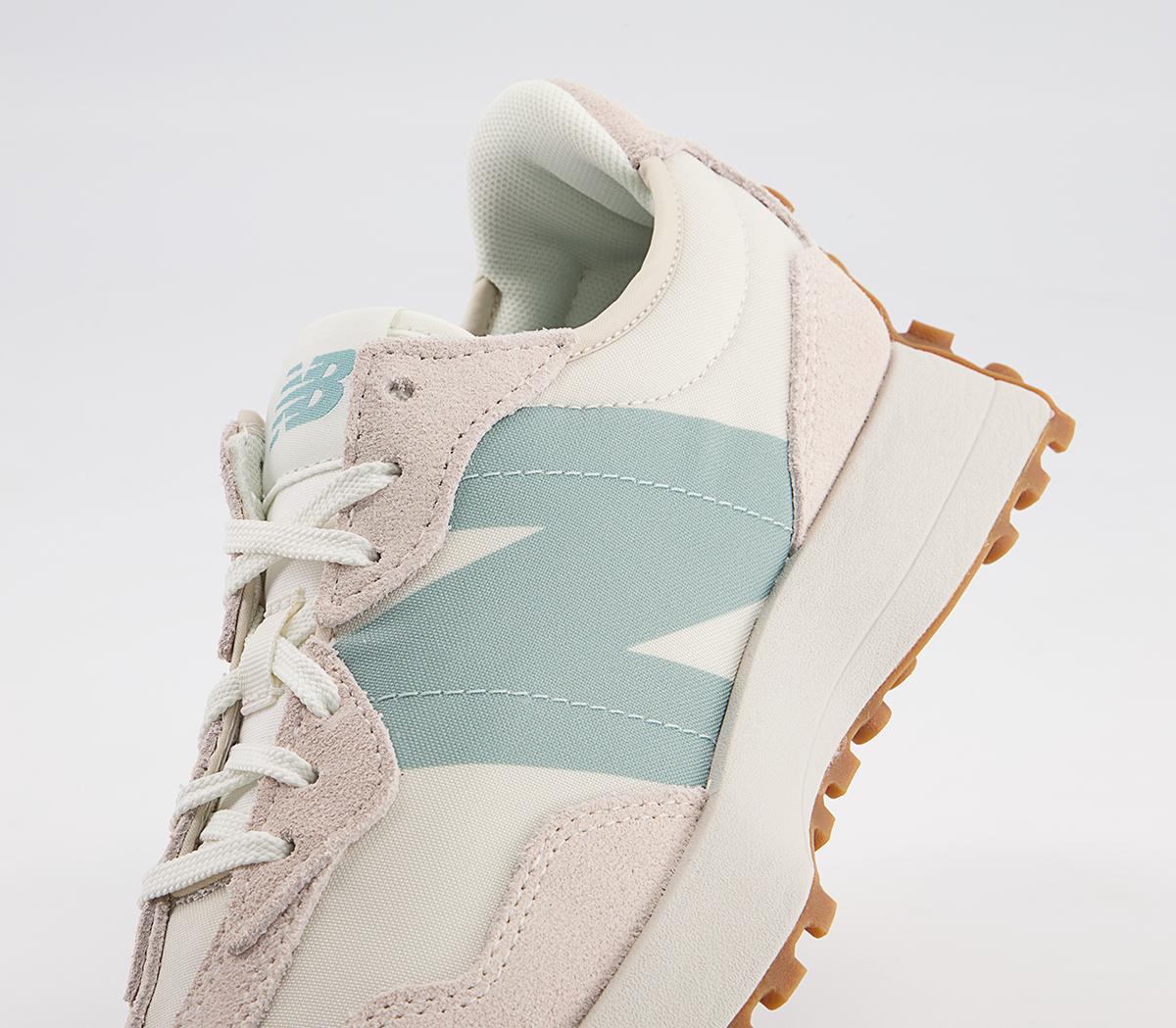 New Balance 327 Trainers Natural Blue - Women's Trainers