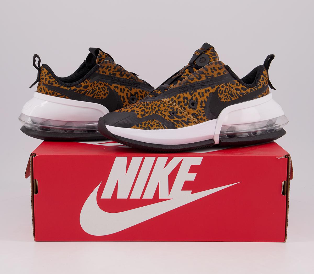 Nike Nike Air Max Up Trainers Chutney Black White Animal - Women's Trainers
