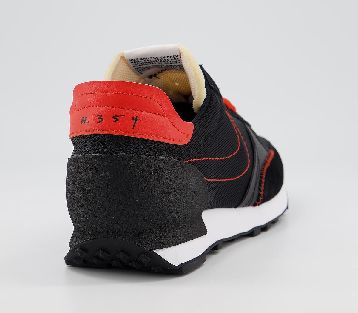 Nike 70s Type Trainers Black Team Orange Sail White - Unisex Sports