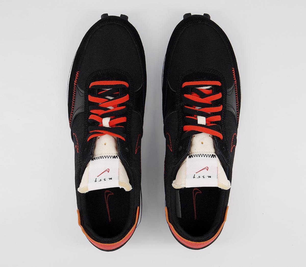 Nike 70s Type Trainers Black Team Orange Sail White - Unisex Sports