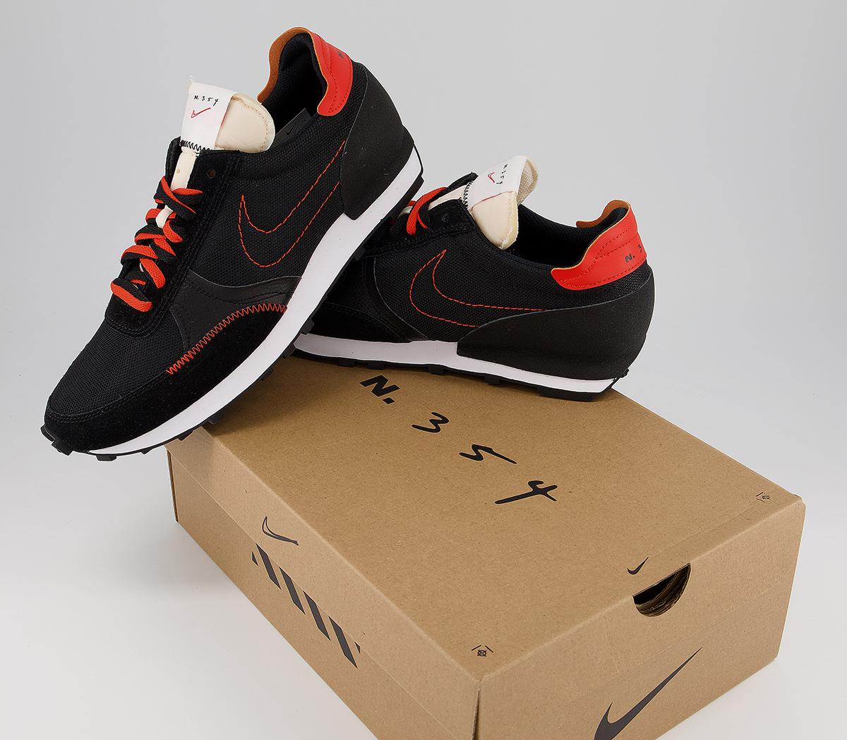 Nike 70s Type Trainers Black Team Orange Sail White - Unisex Sports