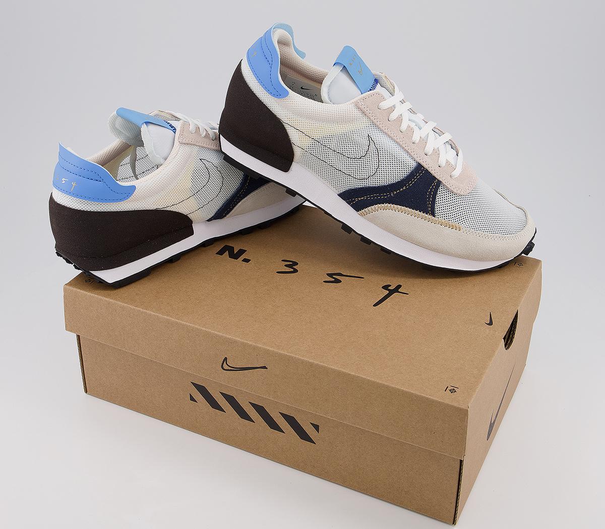 Nike 70's Type Trainers White White Blu Evelbet Brown Obsidian Metalic ...