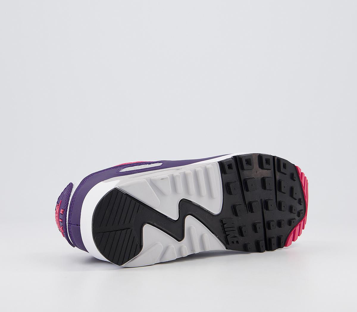 Nike Air Max III Trainers White Eggplant Flare Zen Grey - Unisex Sports