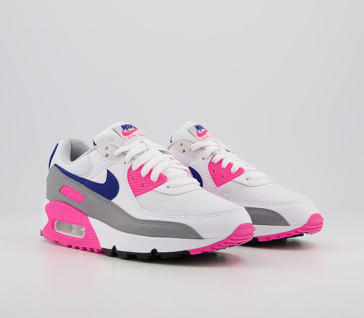 Nike Air Max III Trainers White Vast Grey Concord Pink Blast - Unisex ...
