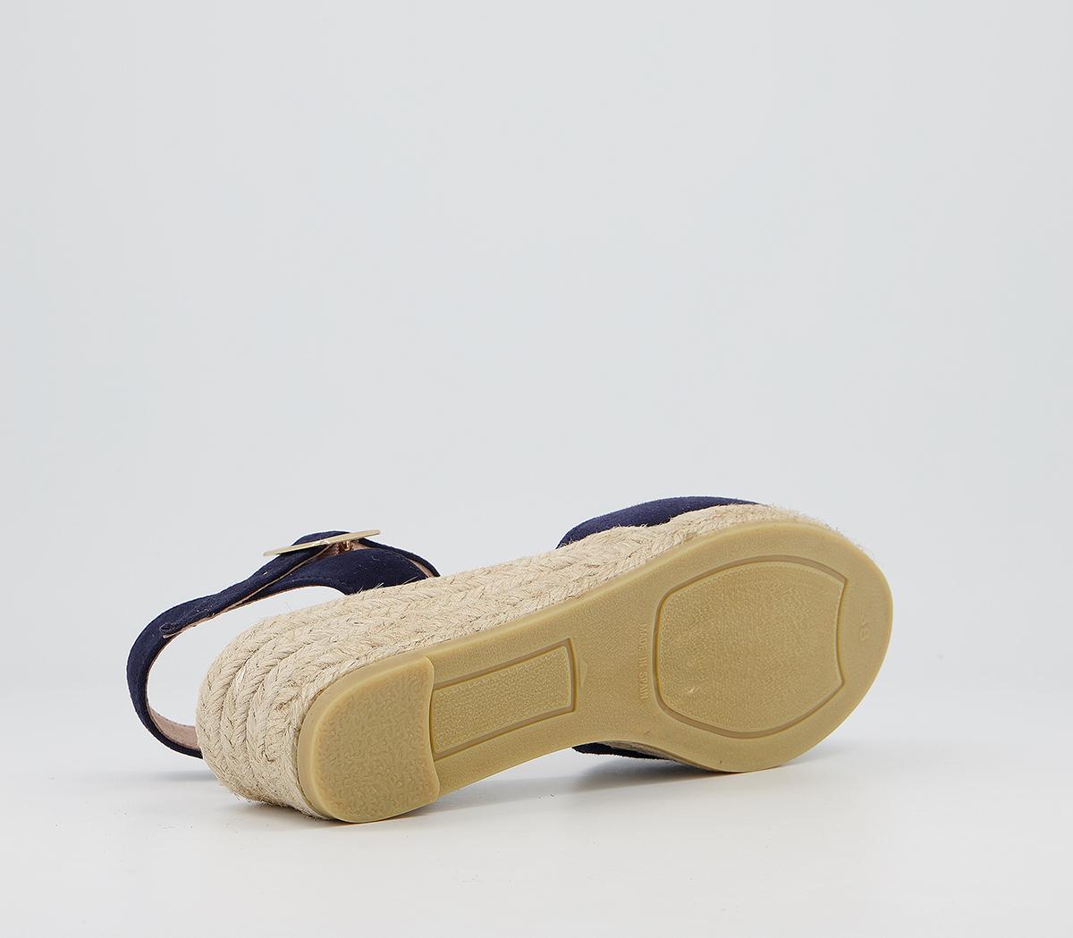 Gaimo for OFFICE Cono Sandals Navy - Women’s Sandals