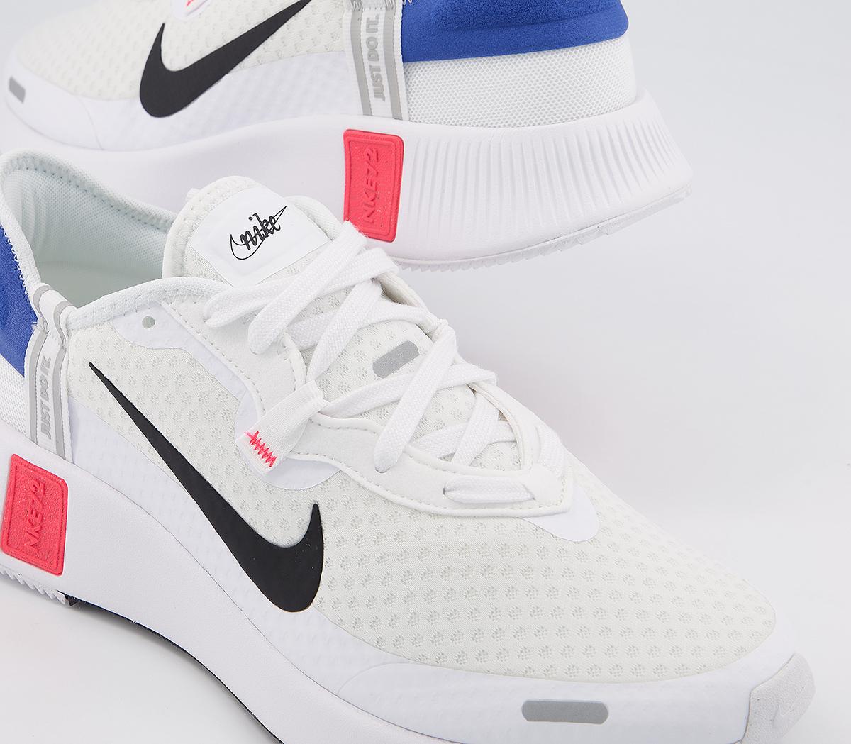 Nike Nike Reposto Trainers White Black Flash Crimson Game Royal - Junior