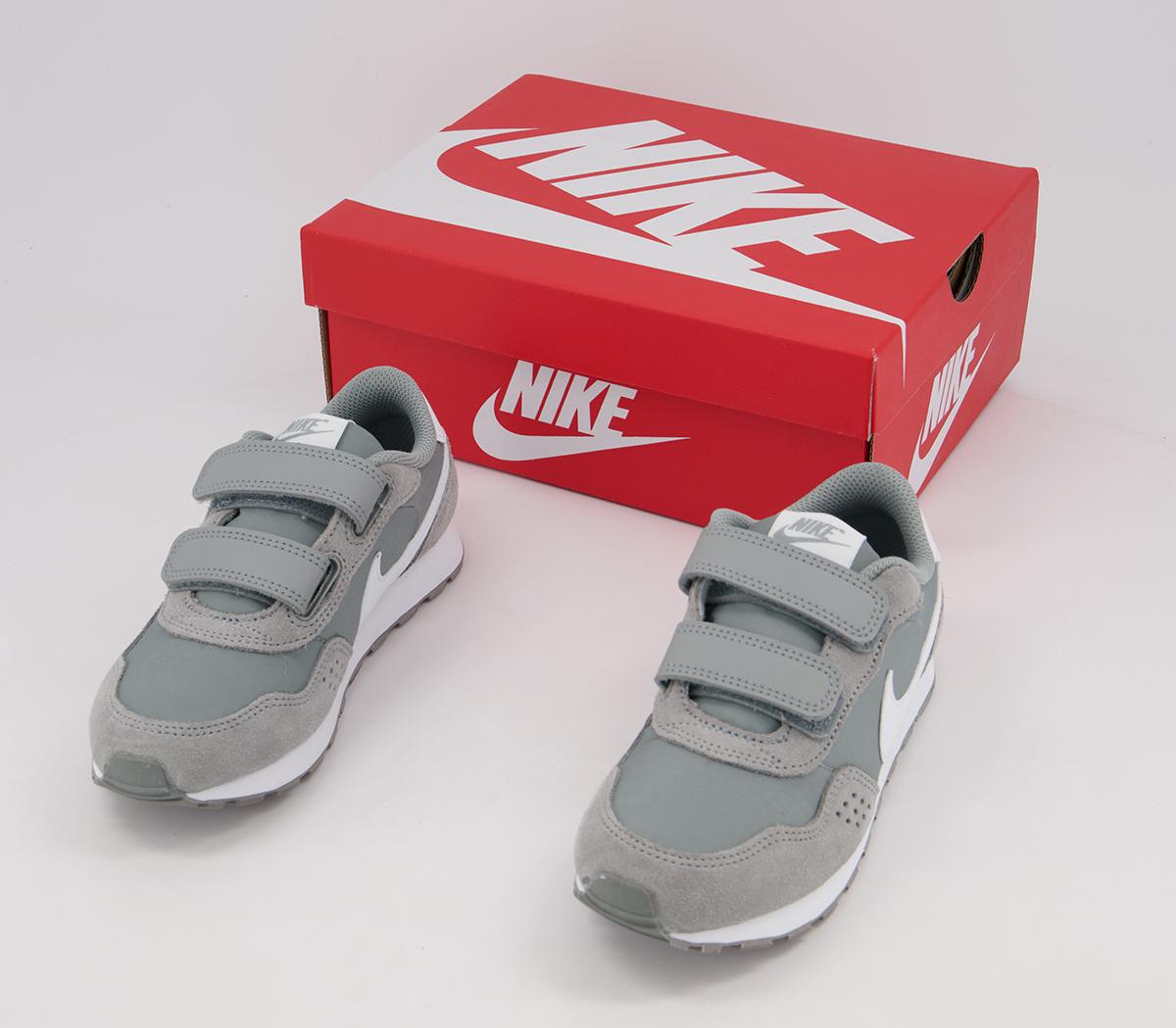 Nike Md Valiant Youth Trainers Particle Grey White - Unisex