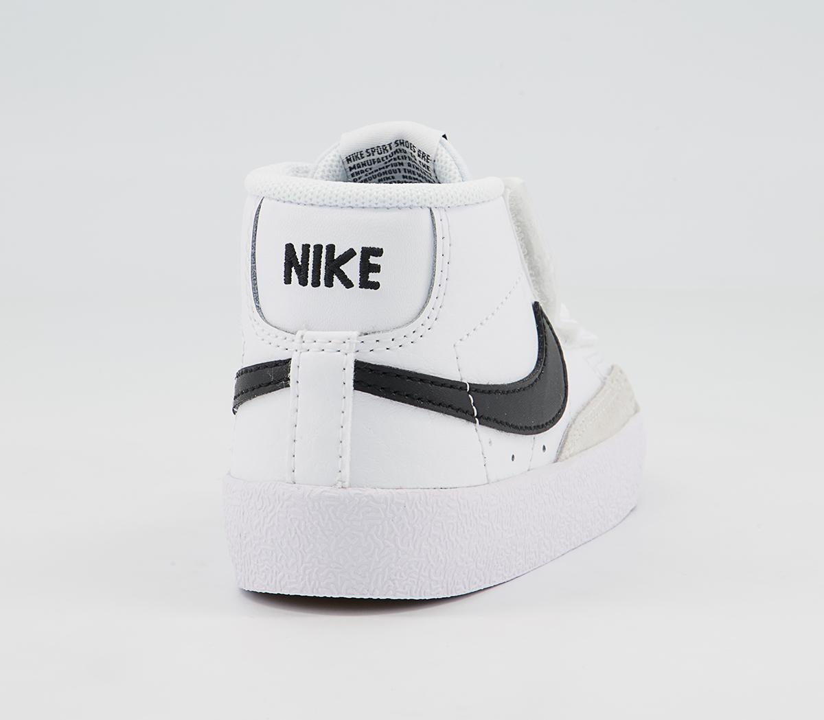 Nike Md Valiant Infant Trainers White Black Total Orange - Unisex