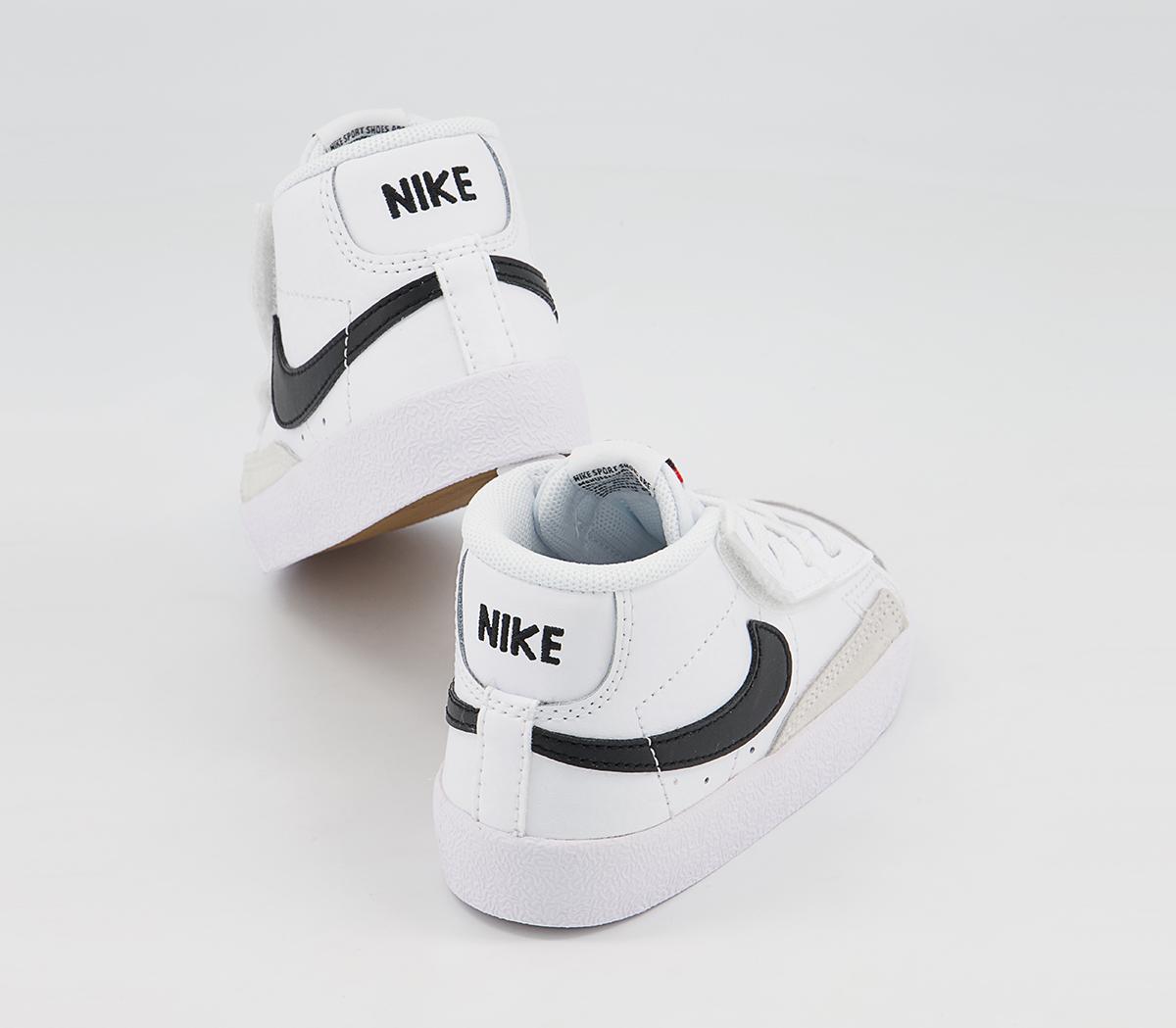 Nike Md Valiant Infant Trainers White Black Total Orange - Unisex
