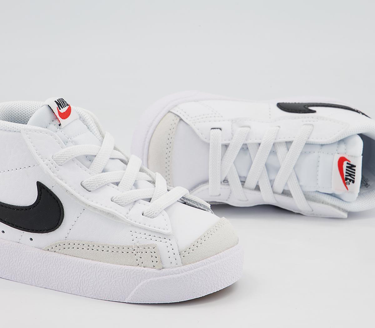 Nike Md Valiant Infant Trainers White Black Total Orange - Unisex