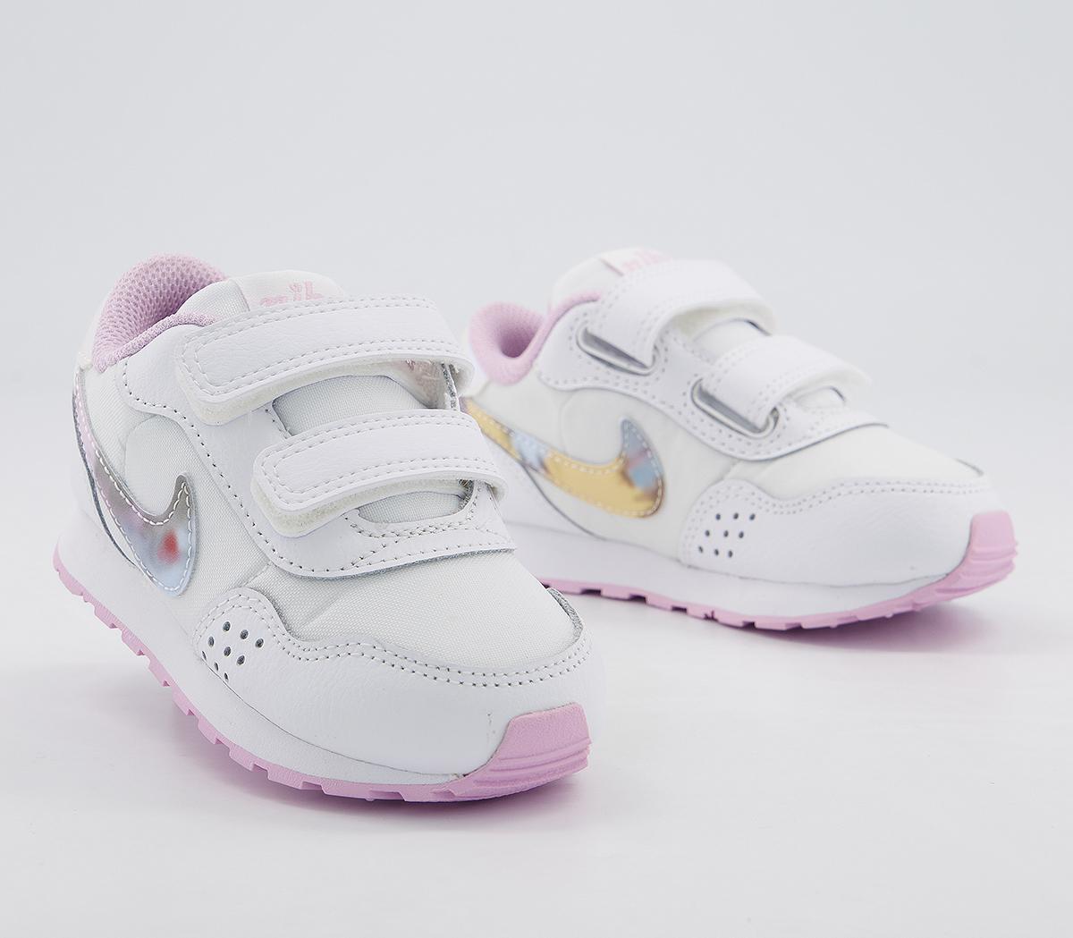 Nike Md Valiant Infant Trainers White Artic Pink Artic Pink - Unisex