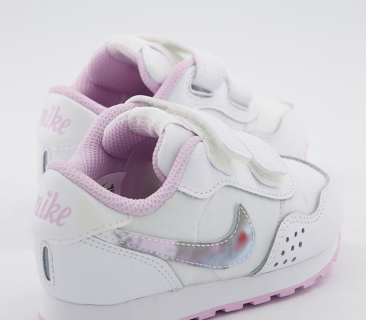 Nike Md Valiant Infant Trainers White Artic Pink Artic Pink - Unisex
