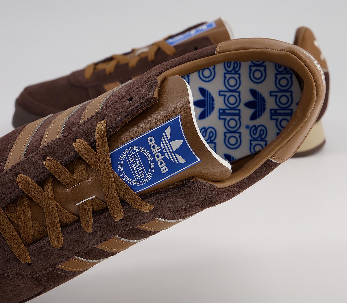 adidas As 520 Trainers Brown Black Raw Desert Savannah - Men's Terrace ...