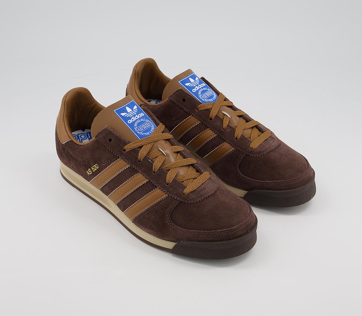 adidas As 520 Trainers Brown Black Raw Desert Savannah - Men's Terrace ...