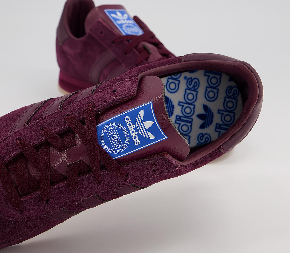 adidas As 520 Trainers Maroon St Pale Nude - Men's Terrace Trainers