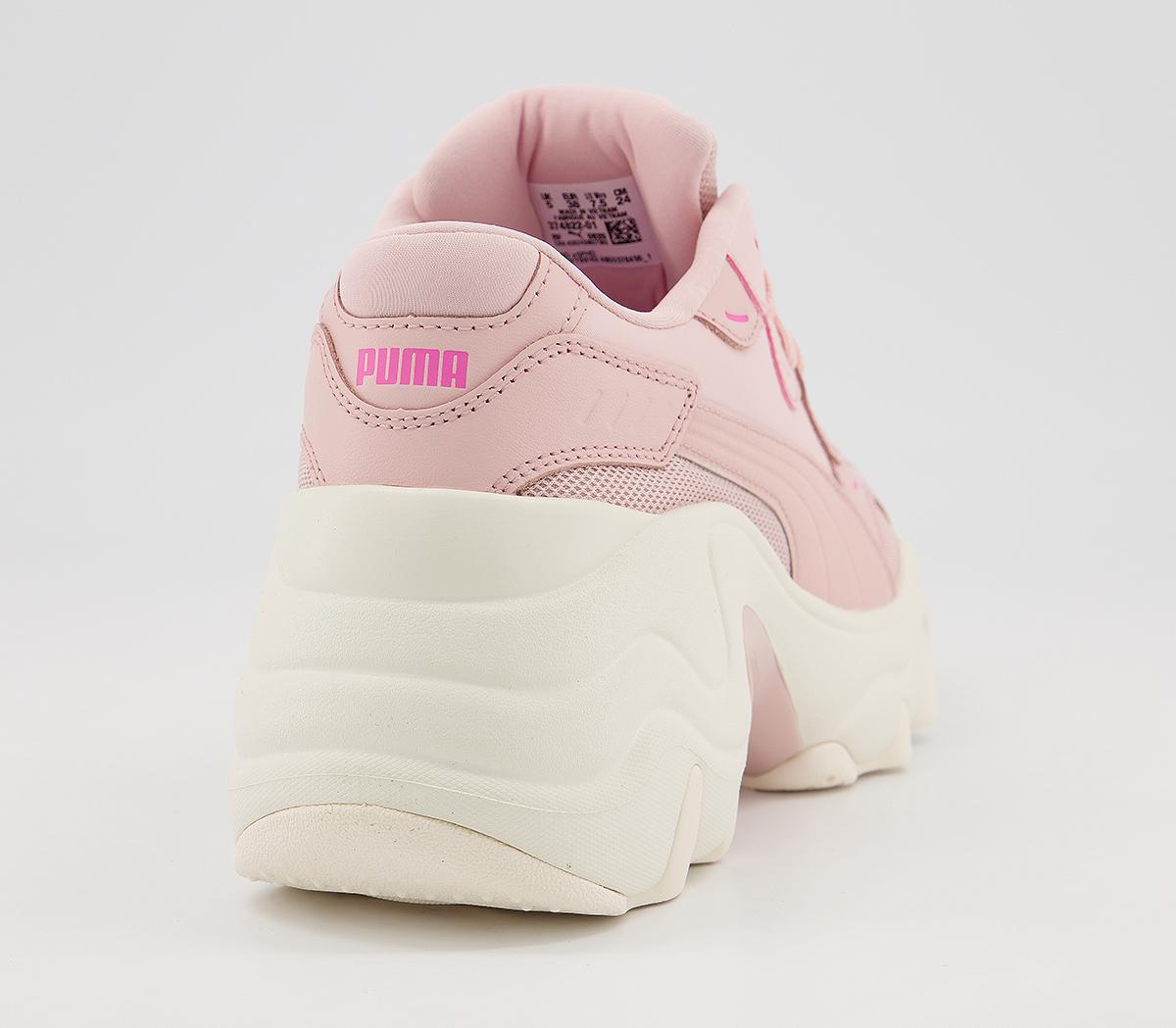 PUMA Pulsar Wedge Trainers Peachskin Whisper White - Women's Trainers