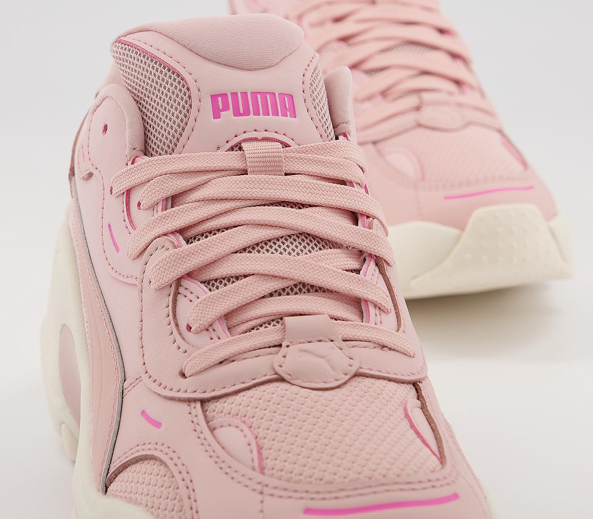 PUMA Pulsar Wedge Trainers Peachskin Whisper White - Women's Trainers