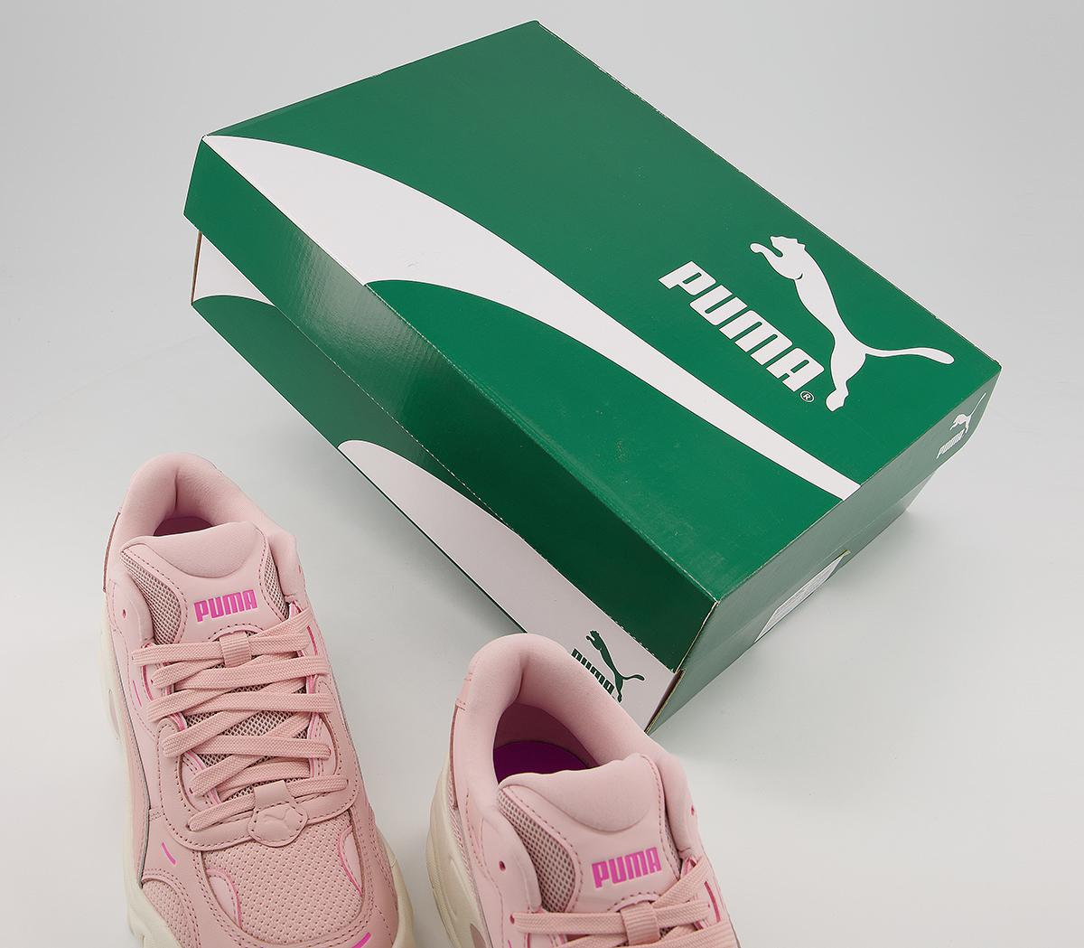 PUMA Pulsar Wedge Trainers Peachskin Whisper White - Women's Trainers