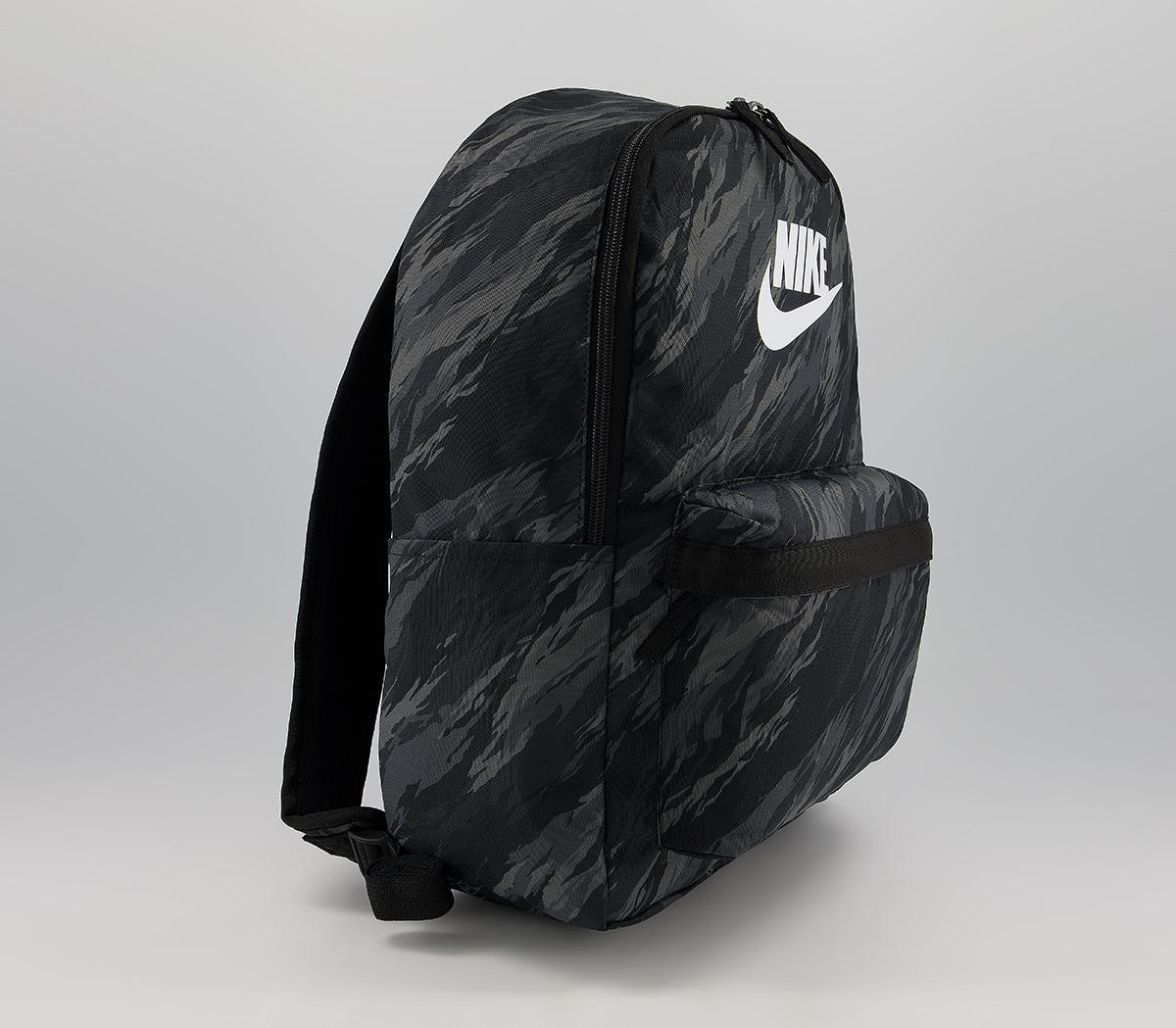 Nike Heritage Backpack Camo Black White - Accessories