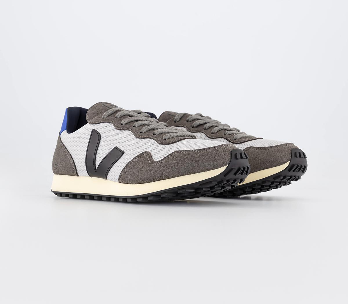 VEJA Sdu B Mesh Trainers Light Grey Black - Men's Trainers