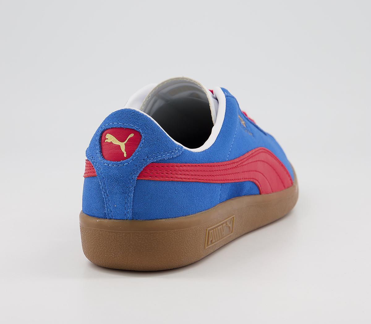 PUMA Bluebird Trainers St Pertersburg Ethereal Blue Tango Red - Unisex ...