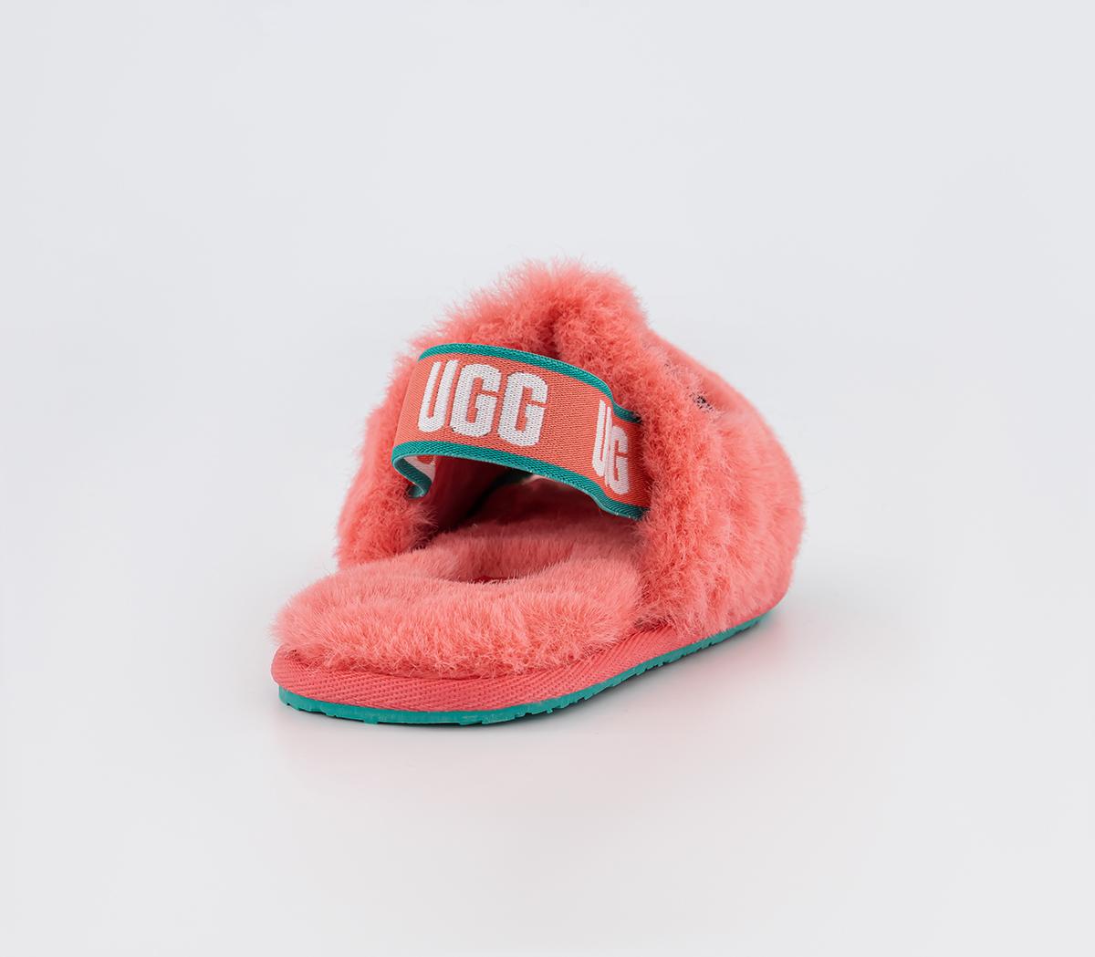 UGG Fluff Yeah Slide Infant Watermelon - Unisex
