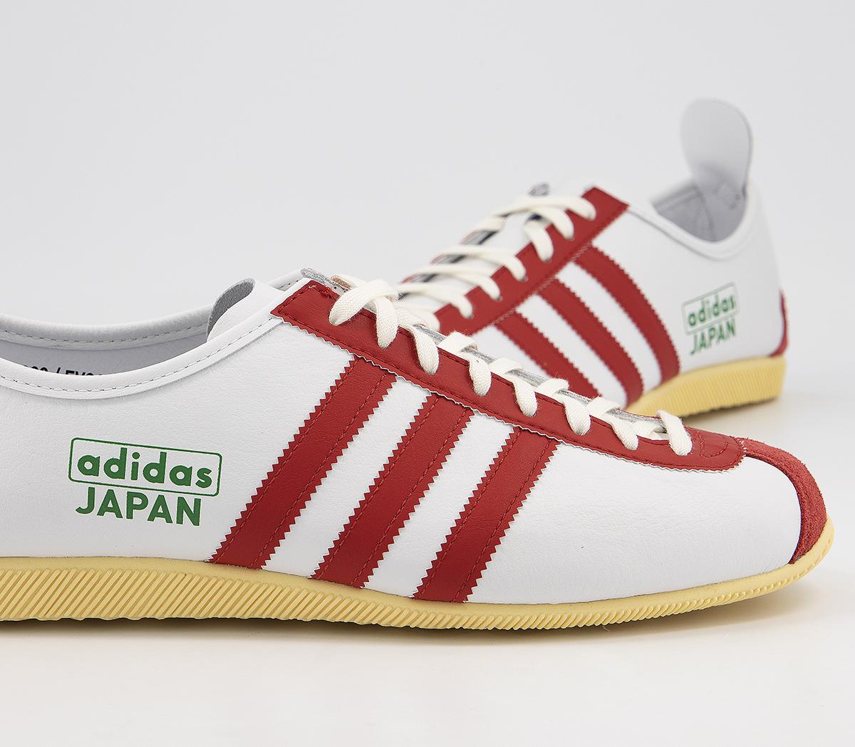 adidas Japan Trainers White Team Red Green - Women's Trainers