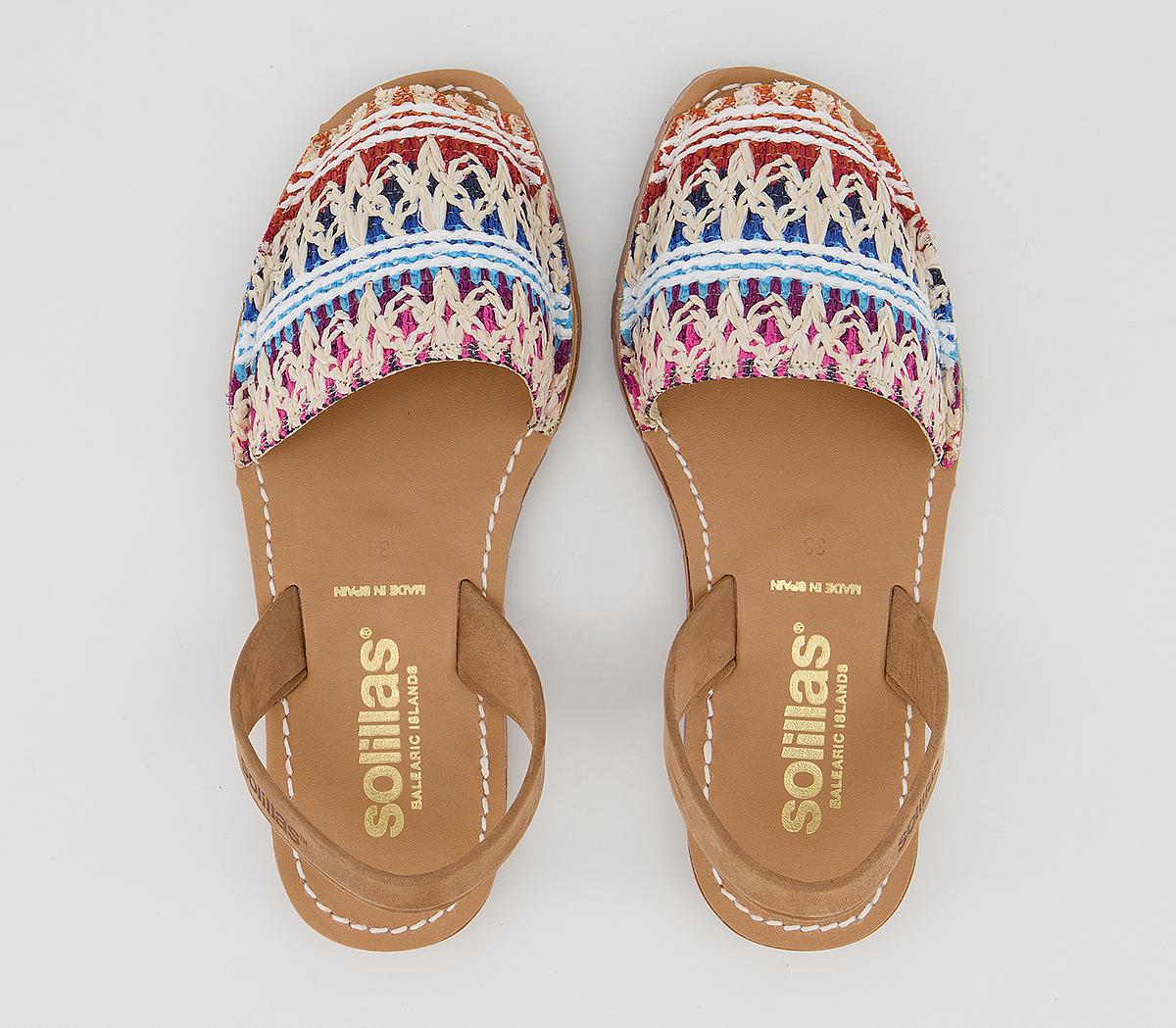 Solillas Solillas Sandals Multi Woven - Women’s Sandals