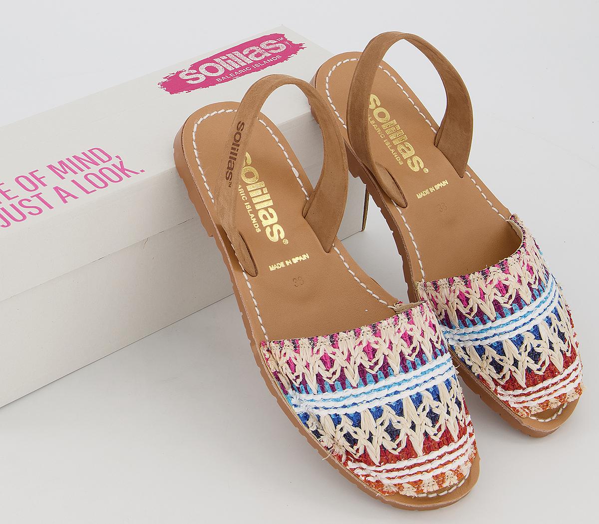 Solillas Solillas Sandals Multi Woven - Women’s Sandals