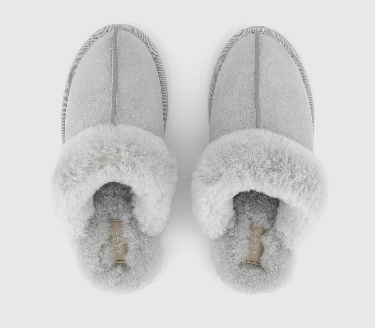 UGG Scuffette II Slippers Glacier Grey - Flat Shoes for Women