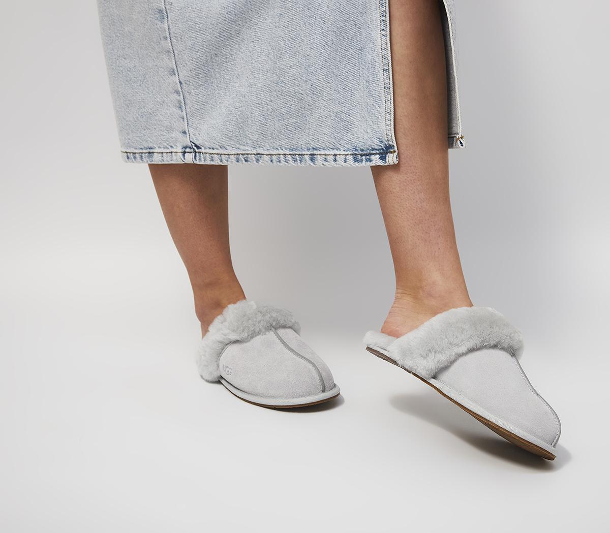 UGG Scuffette II Slippers Glacier Grey - Flat Shoes for Women