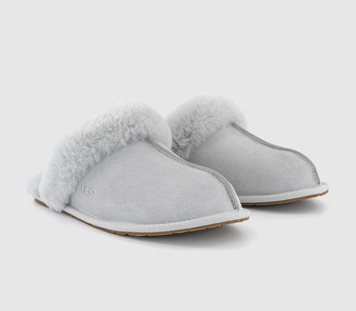 UGG Scuffette II Slippers Glacier Grey - Flat Shoes for Women